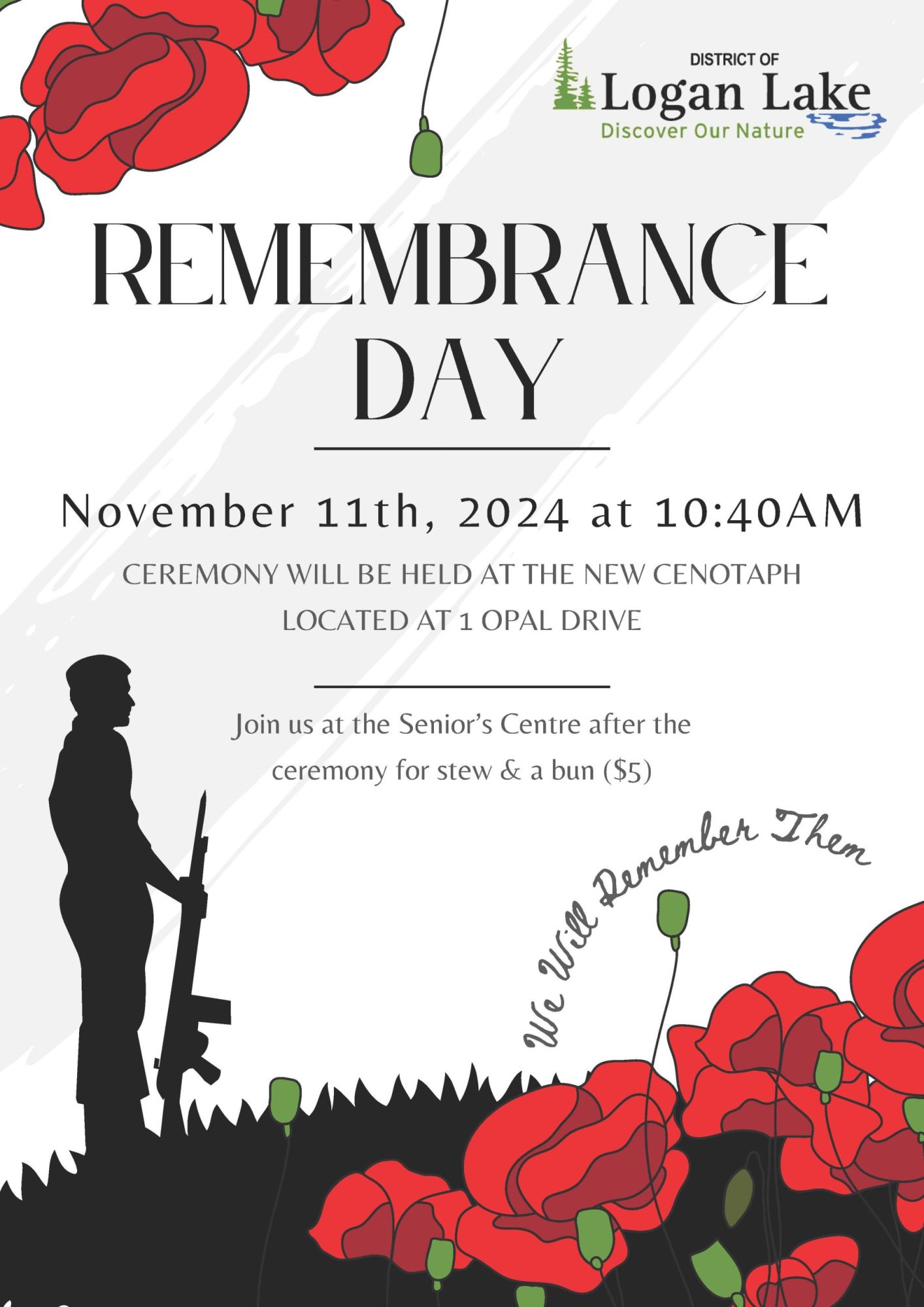Remembrance Day Ceremony : District of Logan Lake