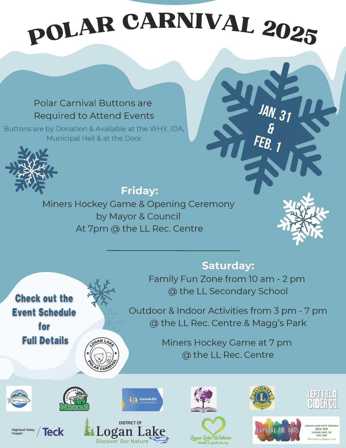 Polar Carnival 2025 : District of Logan Lake